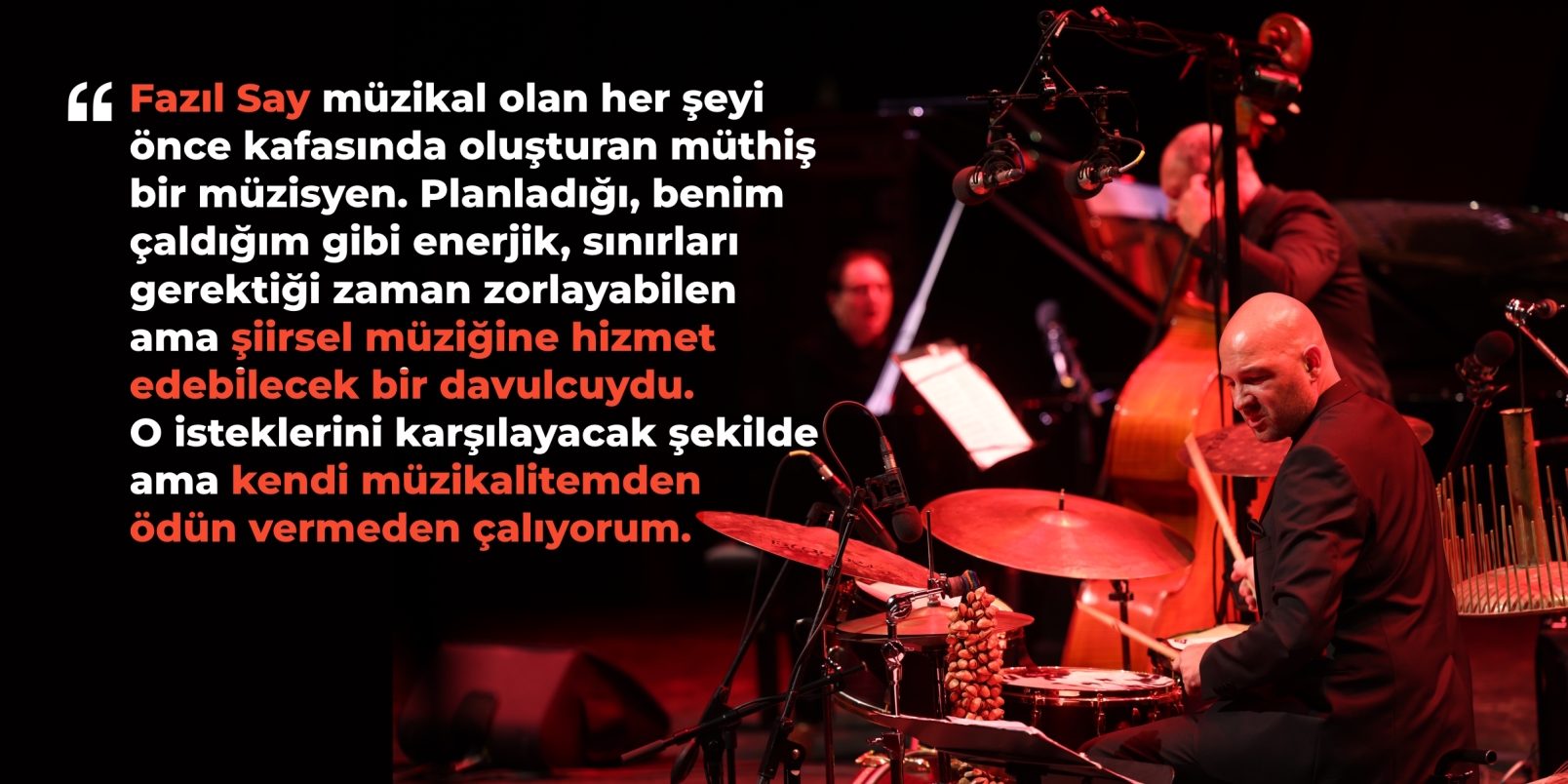 Ferit Odman ile Davulun Rolü Üzerine | Dark Blue Notes